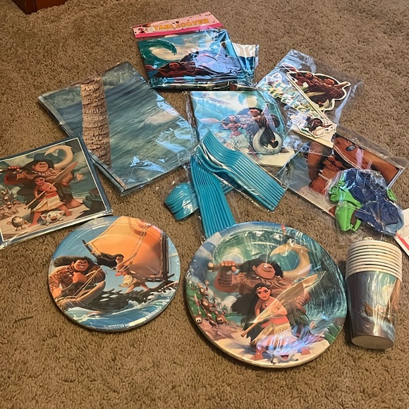 moana | Accessories | Moana New Birthday Party Supplies | Poshmark